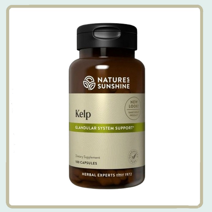 Kelp (100 caps)Supports metabolism, energy & glandular system