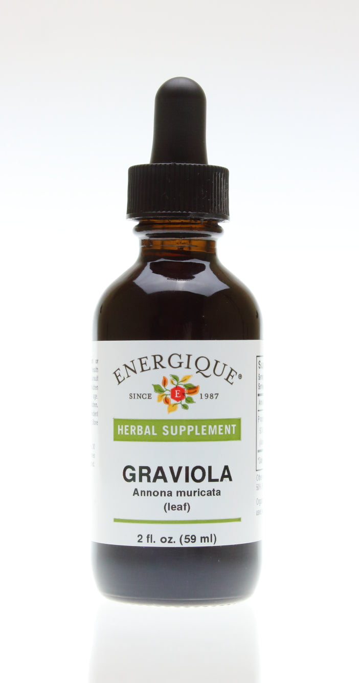 Graviola Leaf (50%), 2oz from Energique® Cells & Antioxidant support